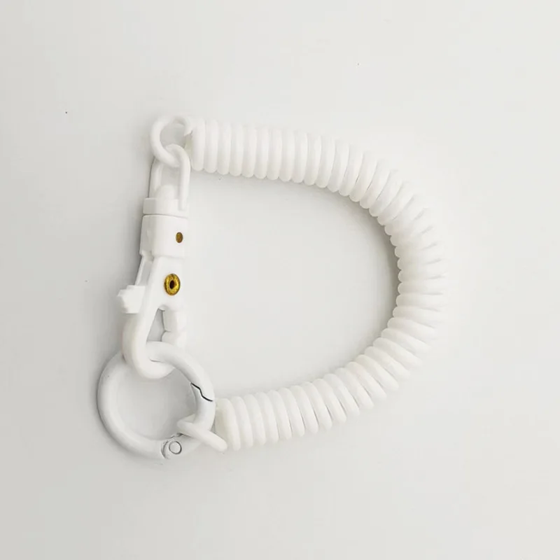 Secure and Stylish Keychain - Anti-Lost Spiral Spring