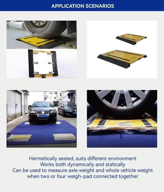 Wireless Axle Scale - Portable Truck Weight Scales