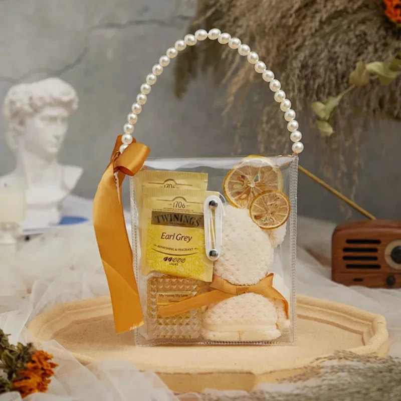 Transparent PVC Packaging Gift Bag - Perfect for Weddings