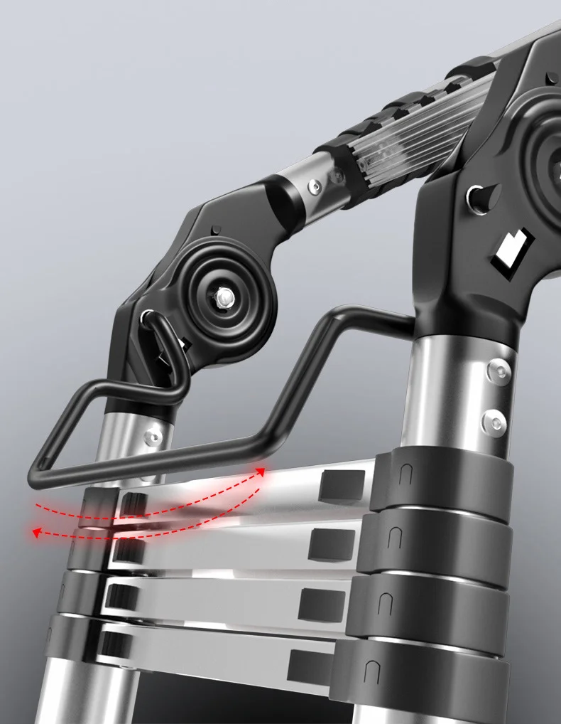 Telescopic Stairs Stainless Steel Joint Ladder Telescopic Reinforced ...