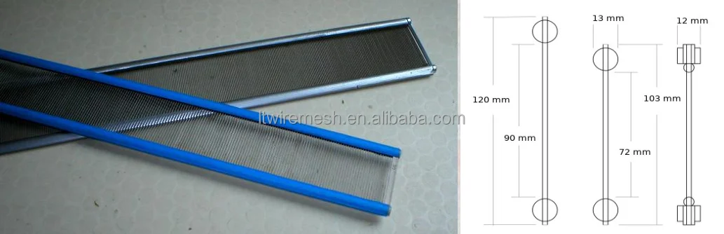 Needle Loom Front Back Steel Reeds Needle Loom Reeds Loom Reed Machine ...