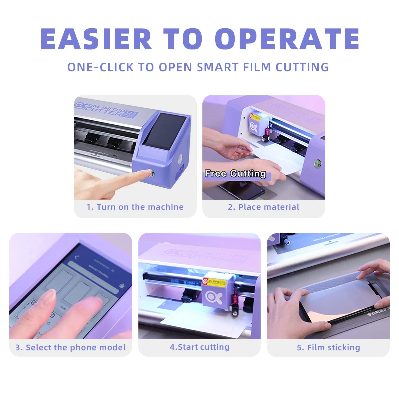 Oopspark Screen Protector Cutting Machine - Precision & Efficiency