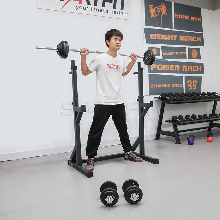 50kg Cast Iron Adjustable Weight Lifting Dumbbell Barbell Set Dumbbell ...