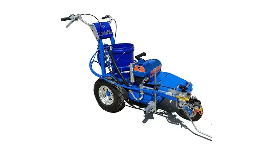 Pump Cold Plastic Spraying 2 Component Spray Paint Striper Road Marking ...