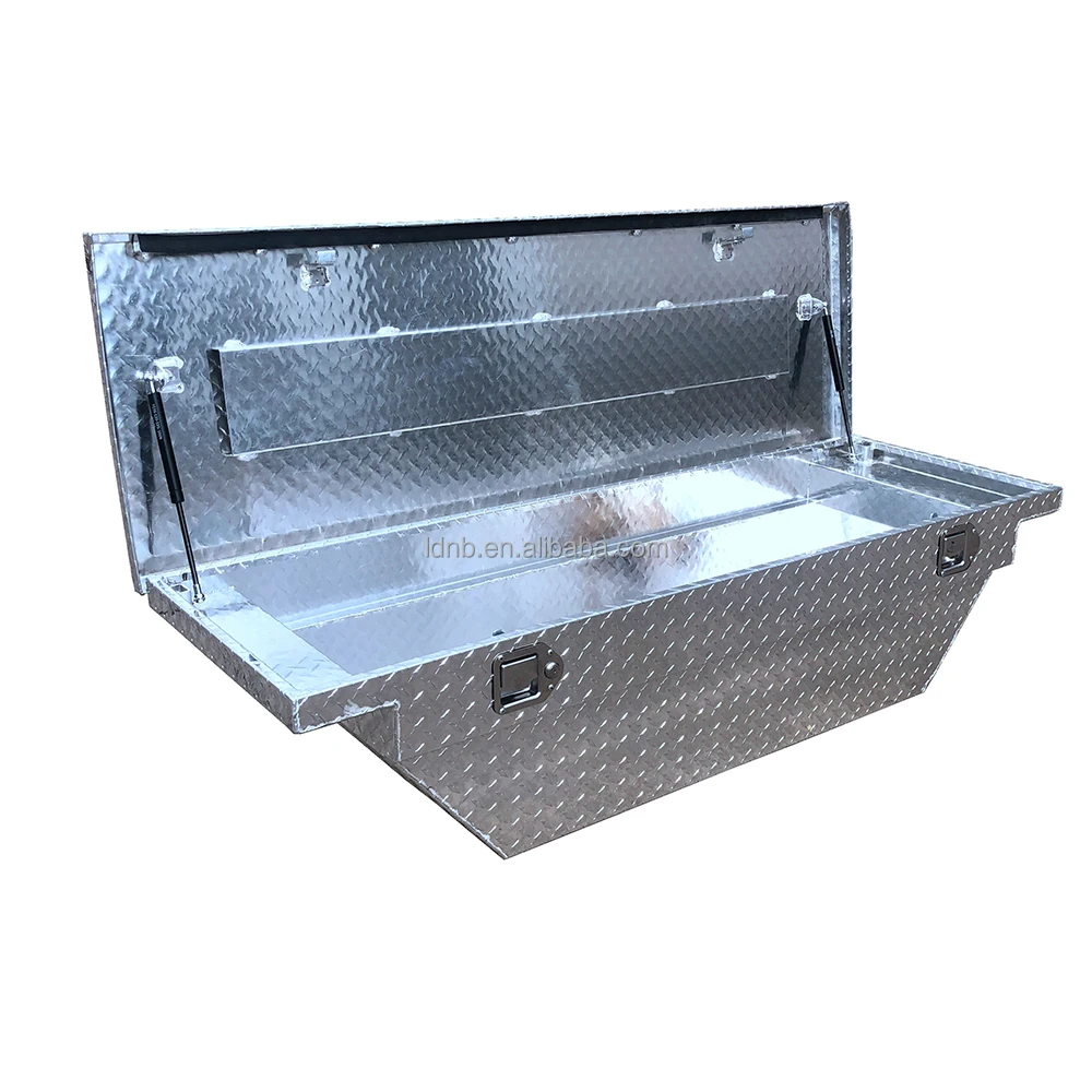 Waterproof Full Opening Aluminum Truck Toolbox Aluminum Tool Box With ...