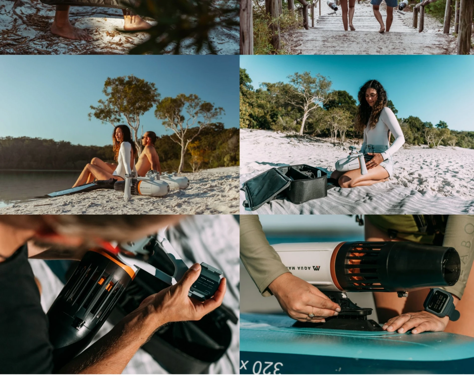 Aqua Marina Bluedrive X Power Fin Sea Scooter 500w Sup Motorized Fin Motord Surf Surfboard For ...