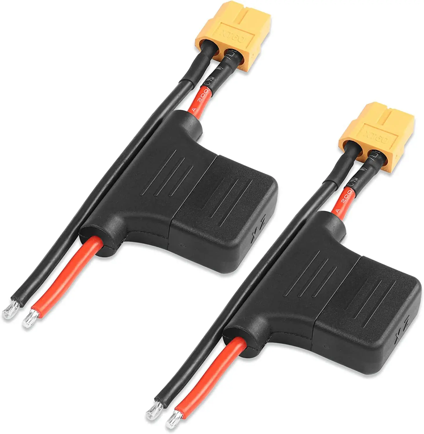 XT60U Connector Extension Cable with Waterproof Fuse Holder