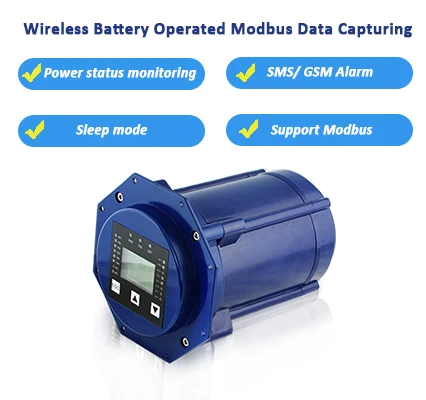 4G Modbus RTU 4G Alarm Messenger Low power RS485 GPRS Real time Remote ...