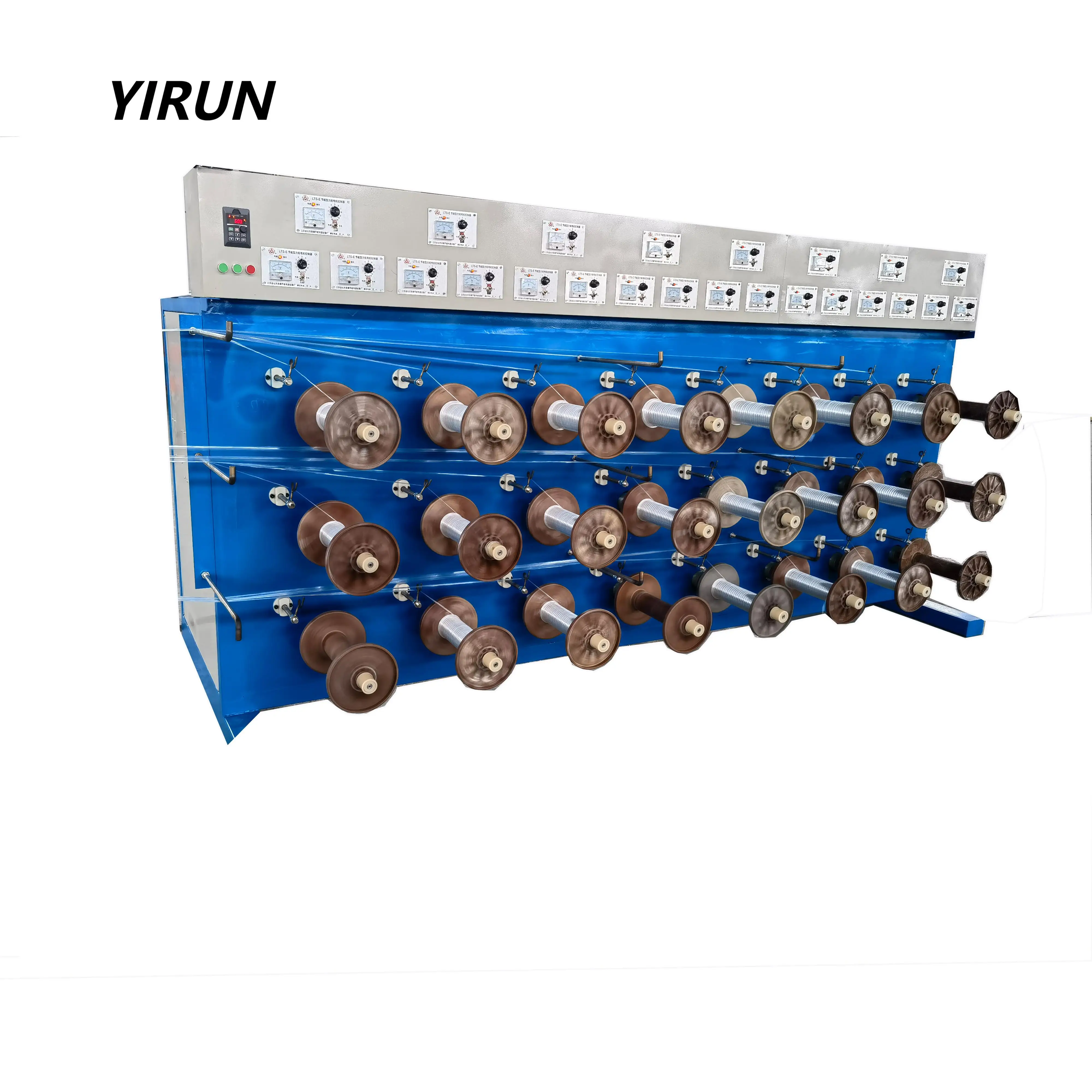 Nylon Bobbin Winding Machine Multi Spindles Winder Rope Coiler Machine ...