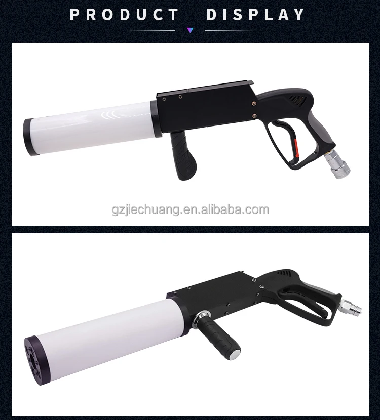 Led Rgb Dry Ice Gun Bar Atmosphere Gun Night Club Handheld Smoke Co2 ...