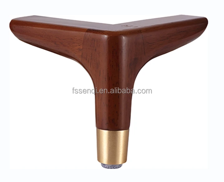 Super Solid Wood Bed Legs - Natural Color & Stylish Support