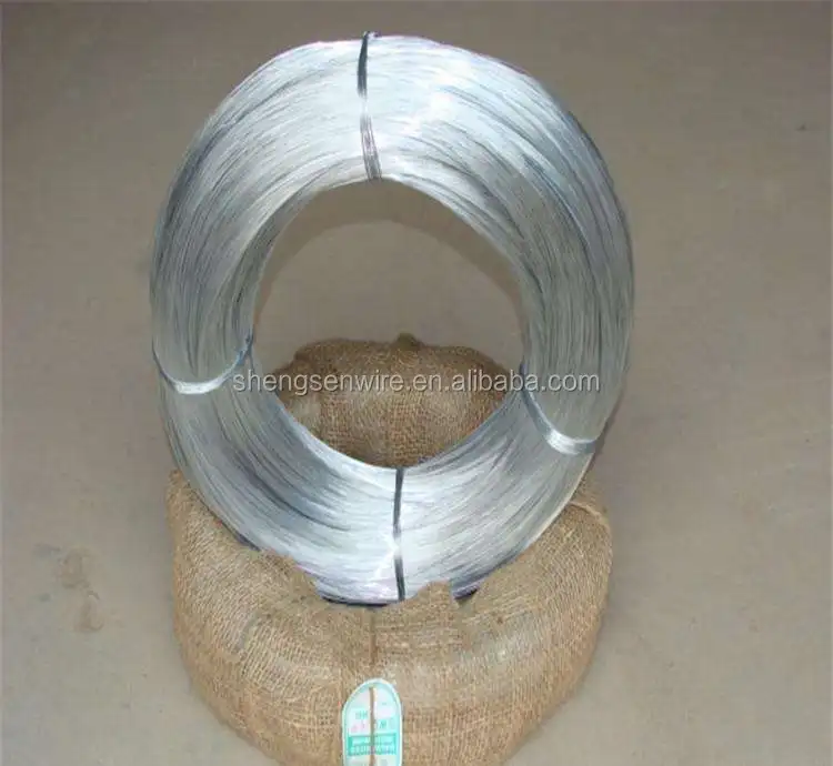 Gi Wire 16 Gauge Electro Galvanized Coil Iron Steel Wire Strand Black ...