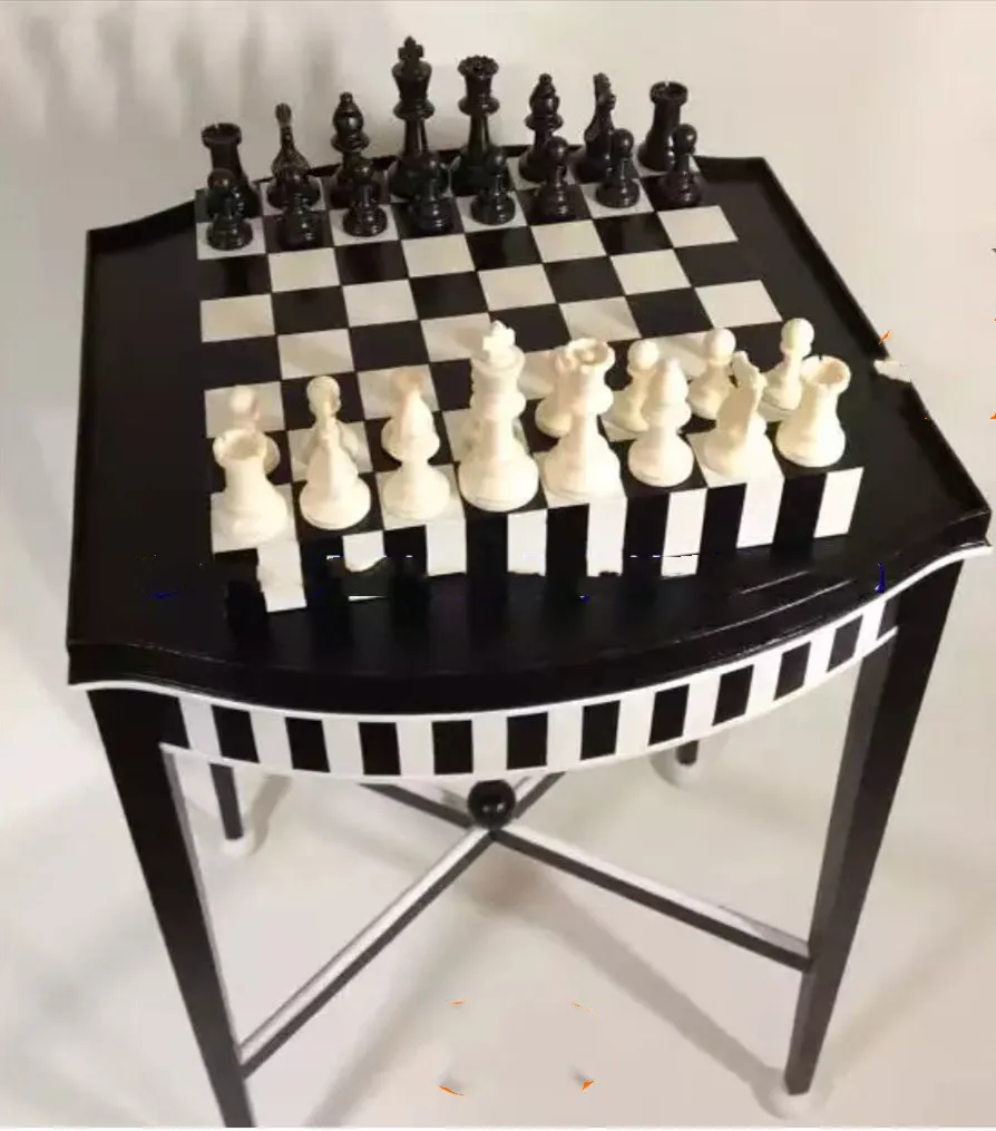 Outdoor Stone Marble Chess Table For Garden Decoration Statue Stone ...