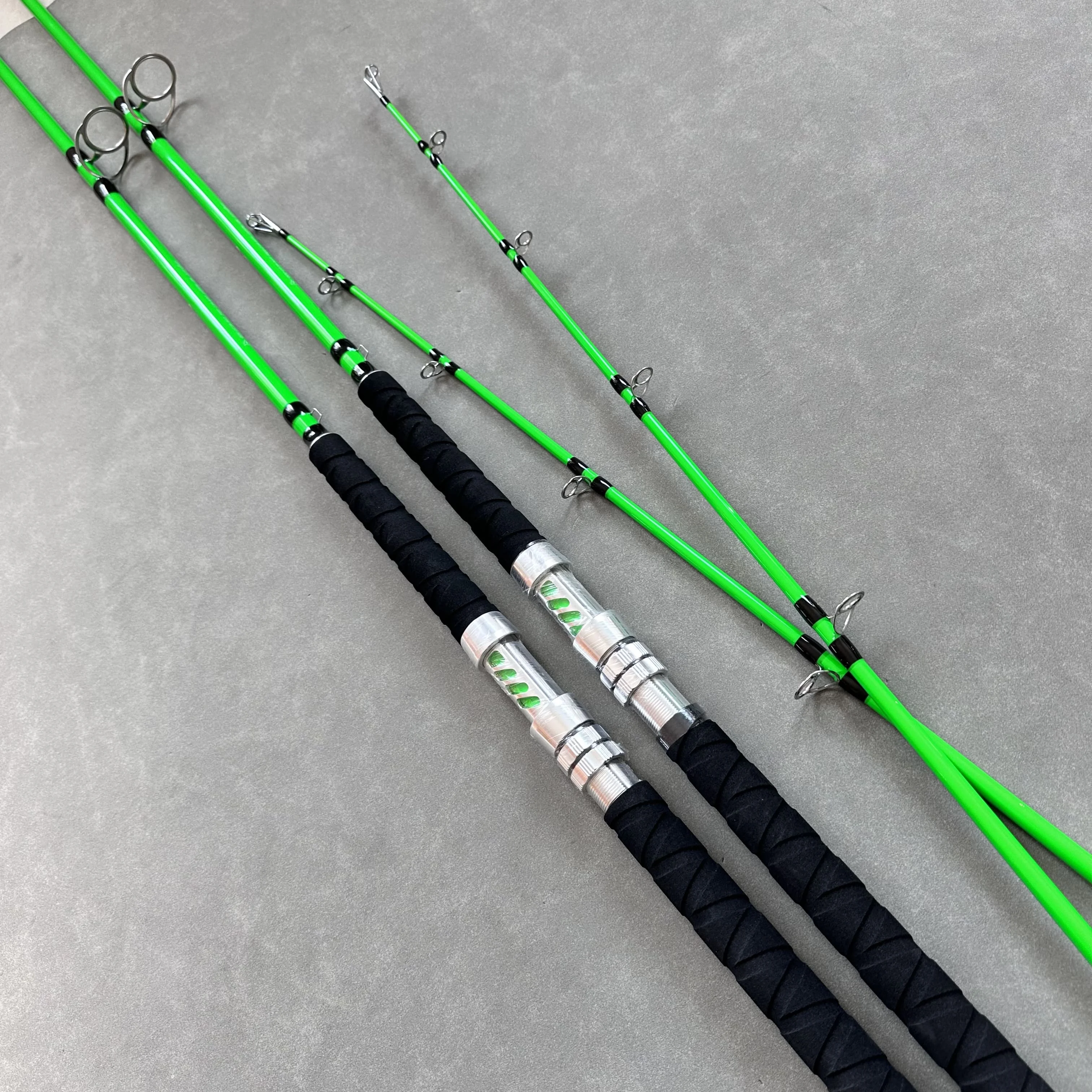 Seehoo 7'6" Customized One Section Medium Heavy Sea Boat Casting Grip ...