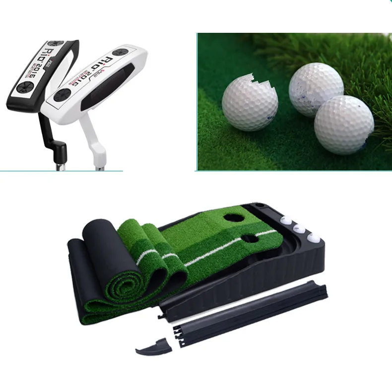 Golf Putting Green Grassroots Mat - 9ft X 3ft - Outdoor And Indoor Use ...