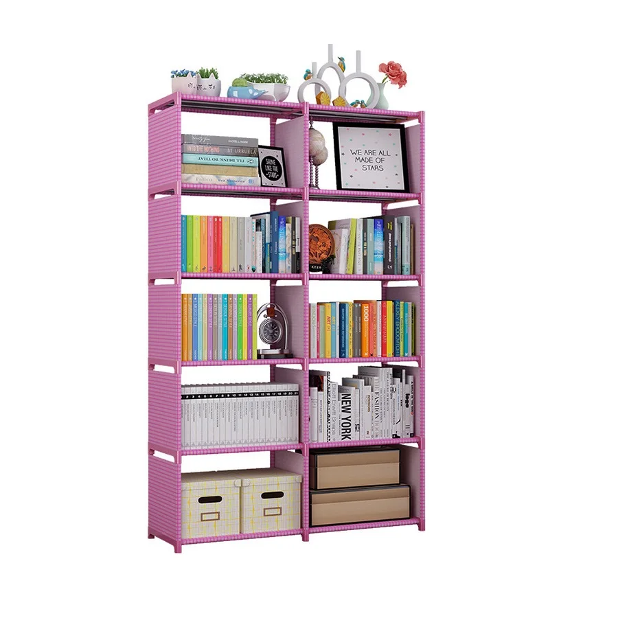 Simple Assembled Storage Cabinet Shelves For Bedroom Living Room Office - Buy Multilayer Simple ...