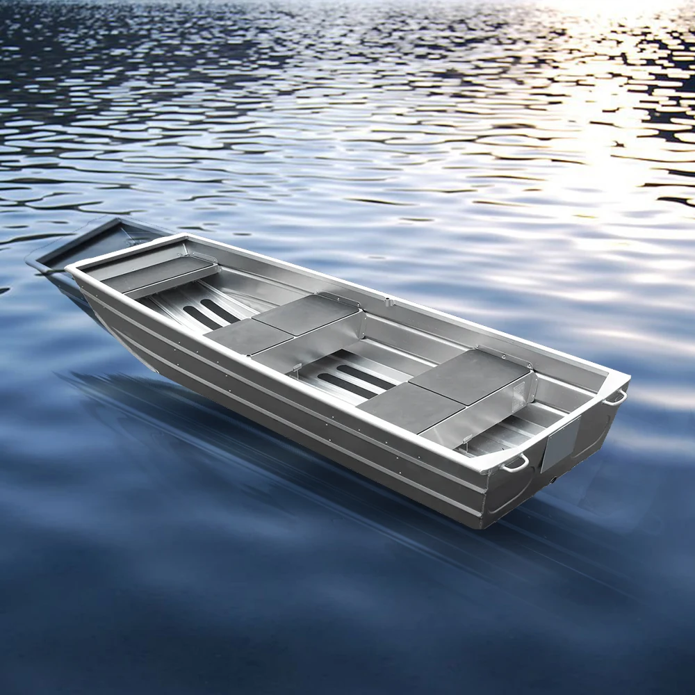 Kinocean 18ft Jon Boat Fishing Boat Pontoon Boss Boat With Console And ...