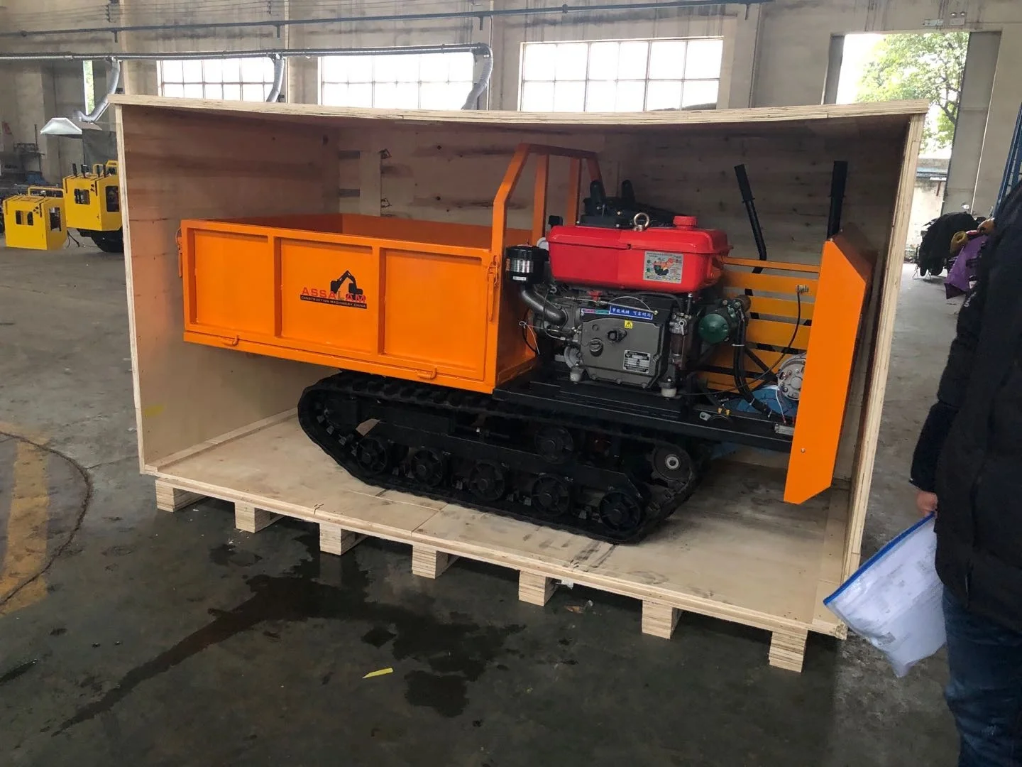 Tracked Carrier 2 Ton 3 Ton 4 Ton Swamp Mud Mini Dumper With Crawler ...