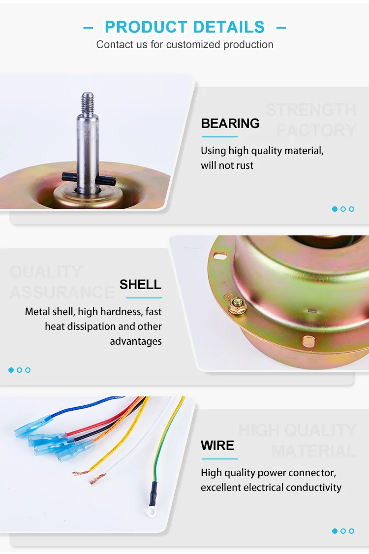 High Speed Kitchen Fan Range Hood Motor Cooker Hood Motor For Kitchen ...