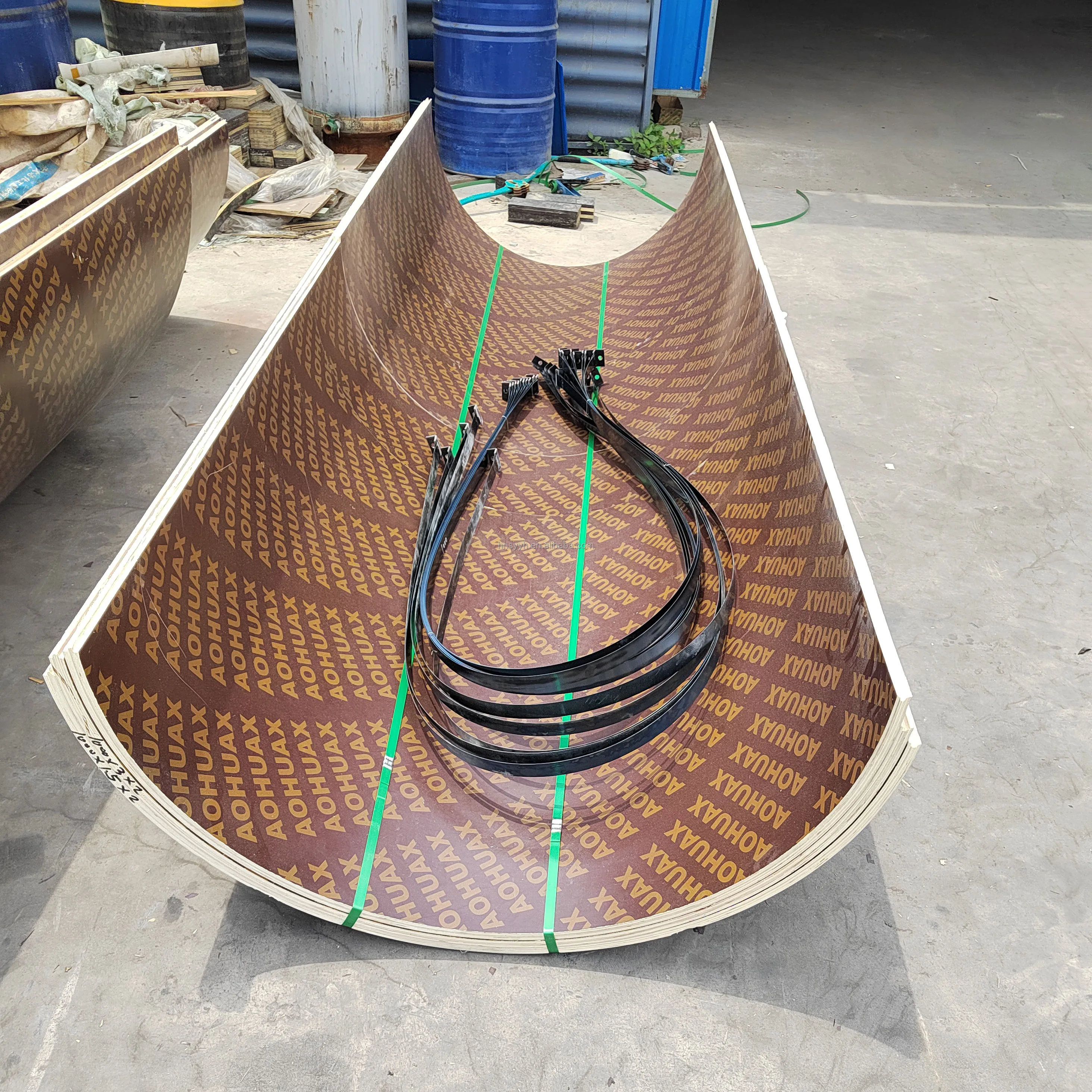 Curved Concrete Wall Formwork Circular Column Plywood Formwork Price ...