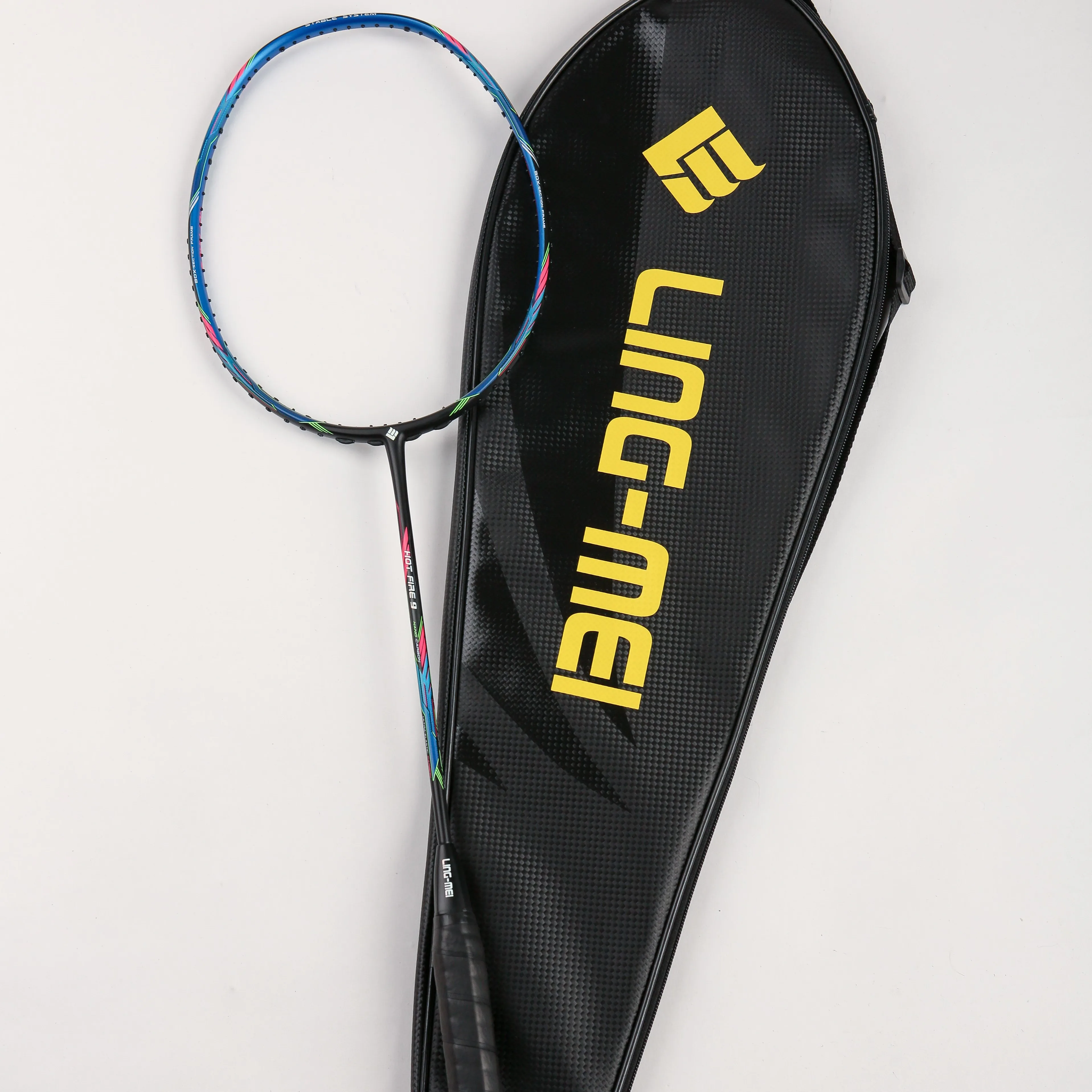 Hot sale badminton racket for defensive player,best string tension ...