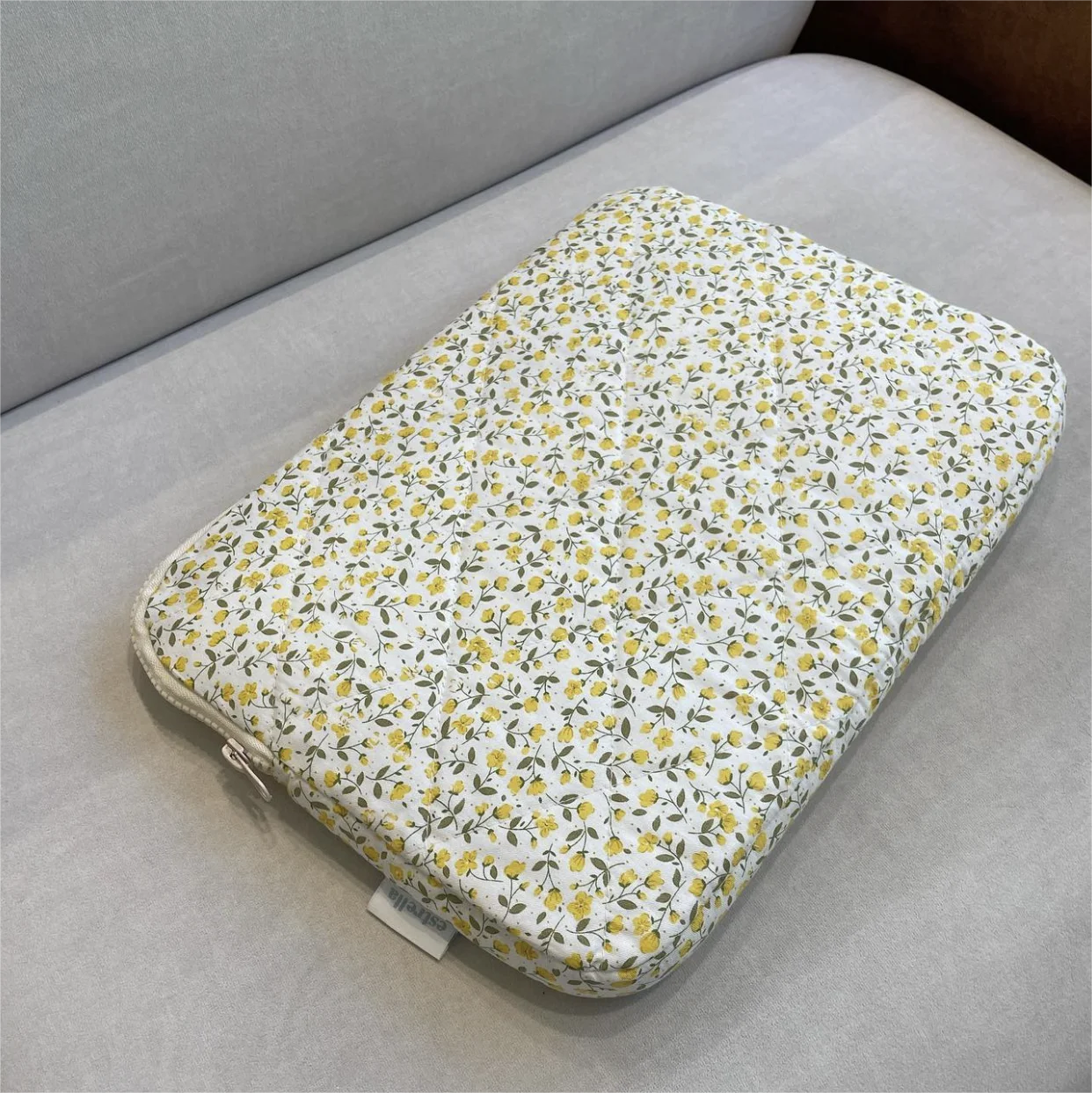 15 Inch Case| Laptop Cover for Women Padded Electronic Pouch Quilted ...