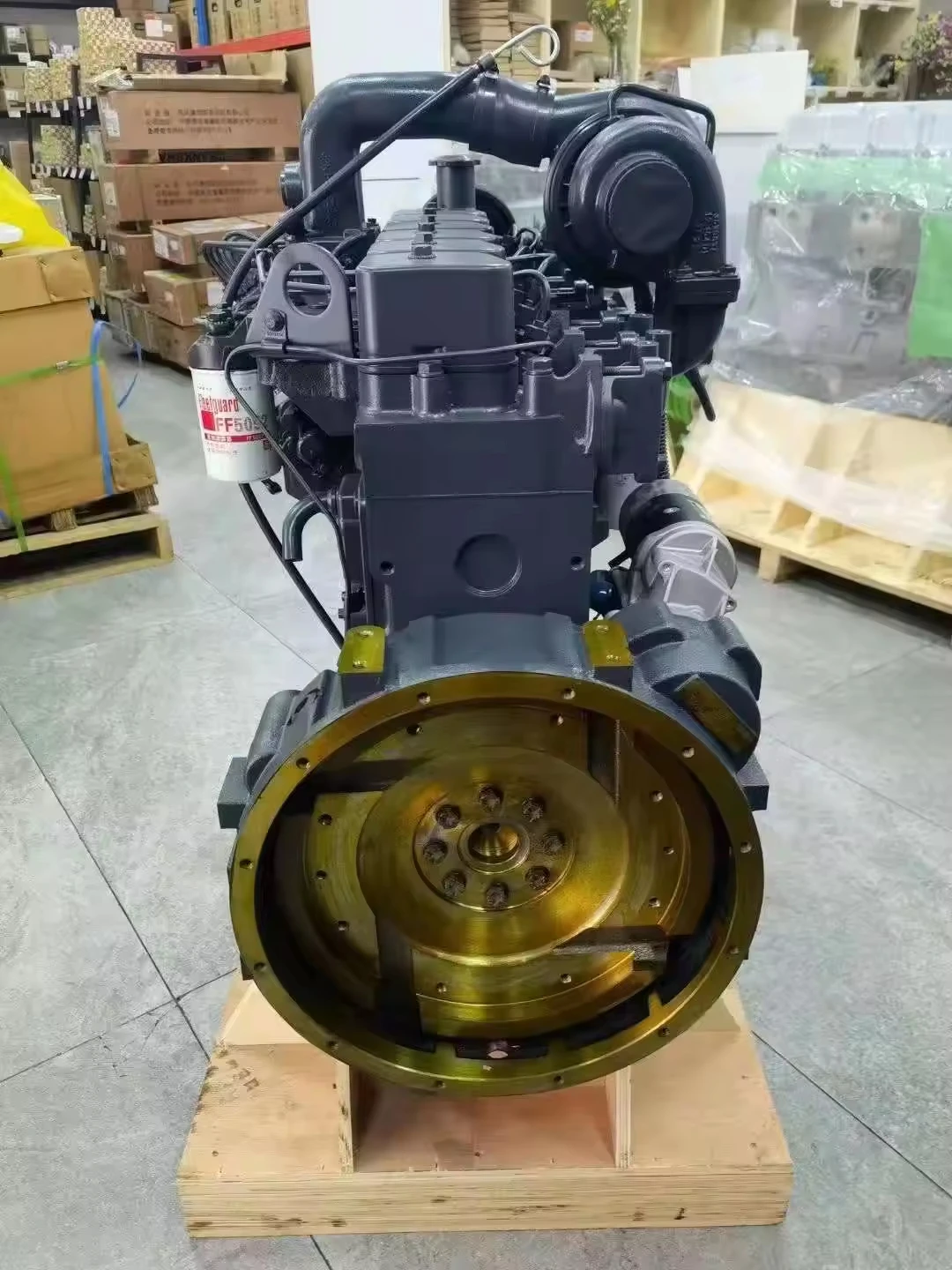 Brand New Cummins 6bt5.9 Complete Engine Construction Machine Diesel ...