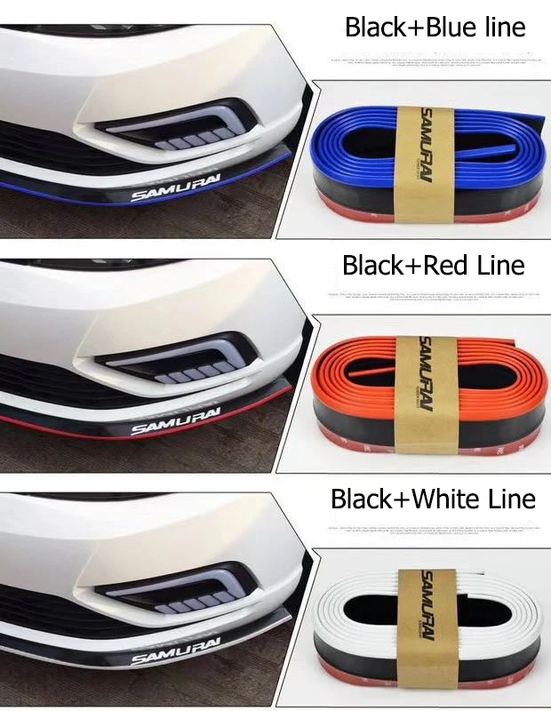 Samurai Bumpers - Durable Carbon Fiber Front Lip Spoilers