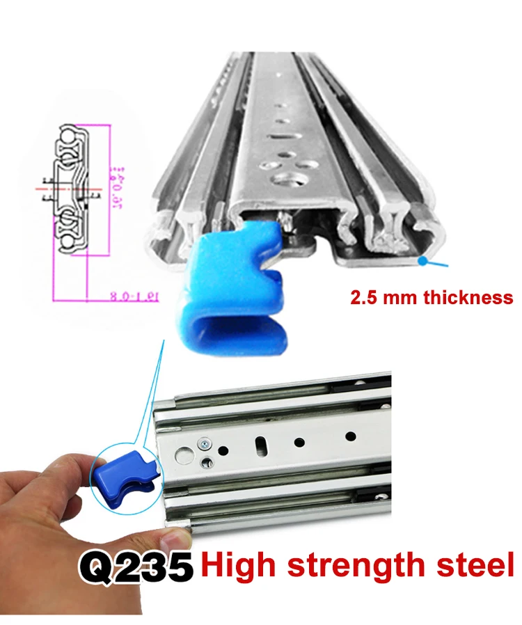 MS Furniture Accessories - Heavy Duty Drawer Slides