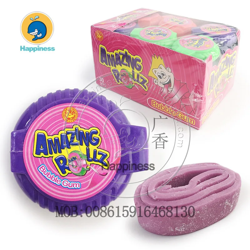 Amazing rollz chewing gum bubble gum rollz| Alibaba.com