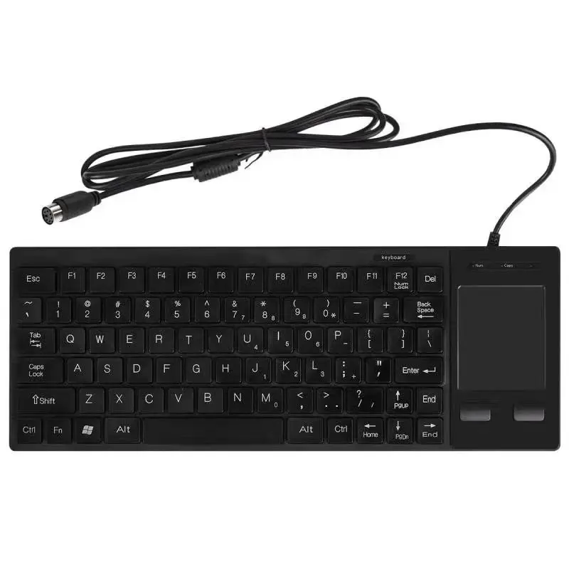 Best Selling USB Wired Touchpad Mouse Keyboard - Slim & Multimedia