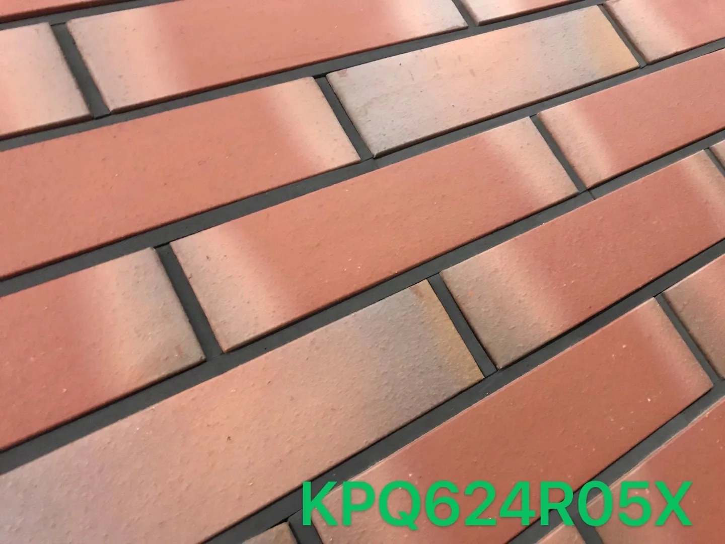 60x240mm Exterior Wall Cinker Tile Facades Red Clay Bricks