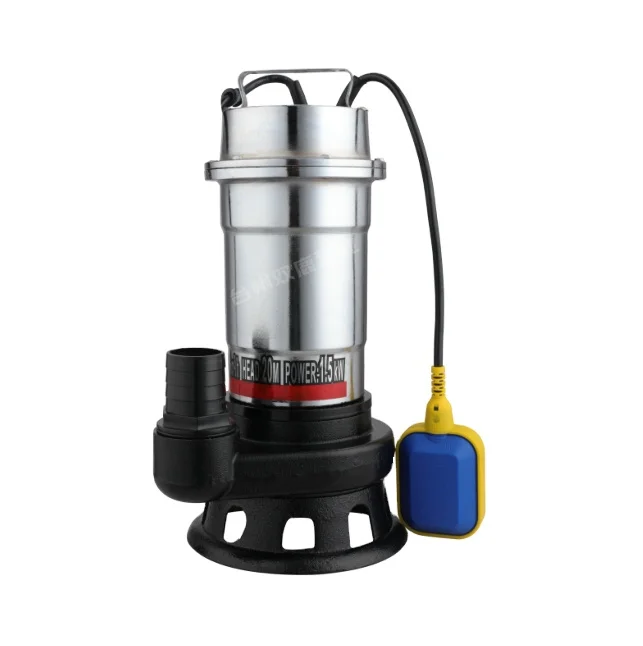 Wq 1hp High-pressure Submersible Pump Ac Sewage Well Pump For ...