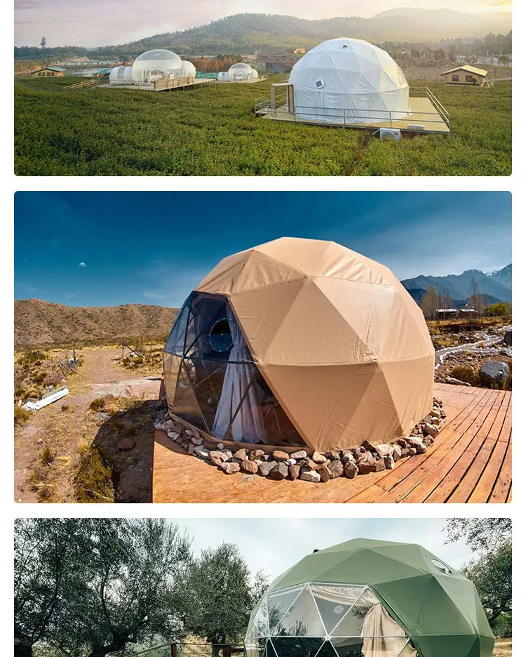 5x5m Igloo 40ft Glamping Pc Frameless Design Concert American Vinyl ...