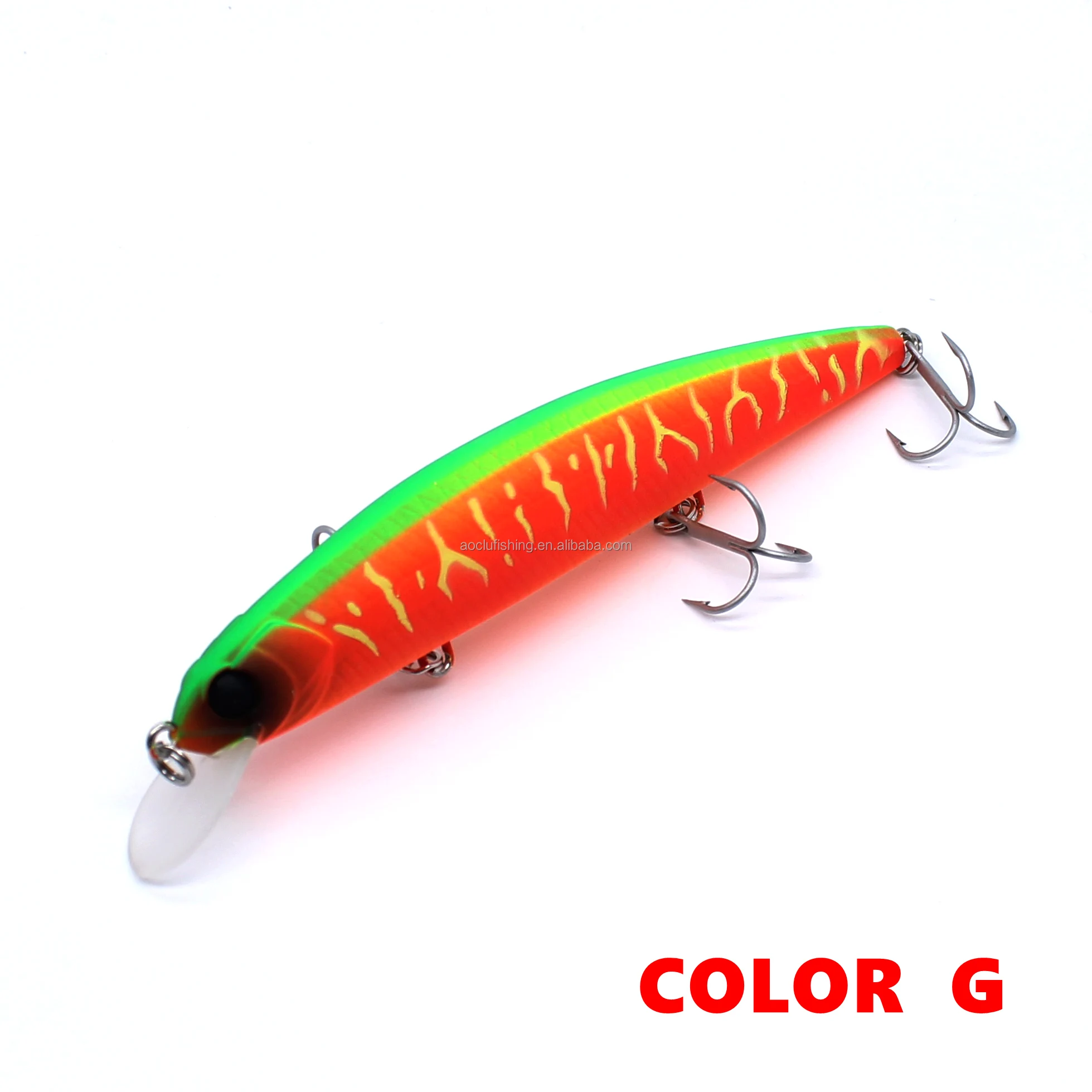 Stocked Floating Minnow 11.5cm 16.5g Diving 1.2m Wobbler Magnet Weight ...