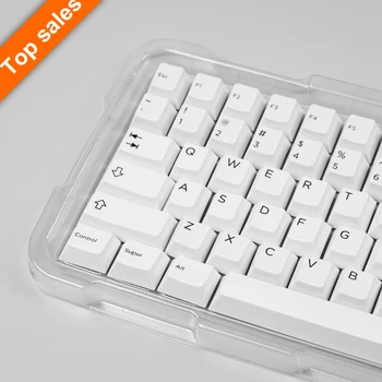Custom Russian Korean Thai Keycaps Blanc Plain Ansi/iso Layout 119 Keys ...