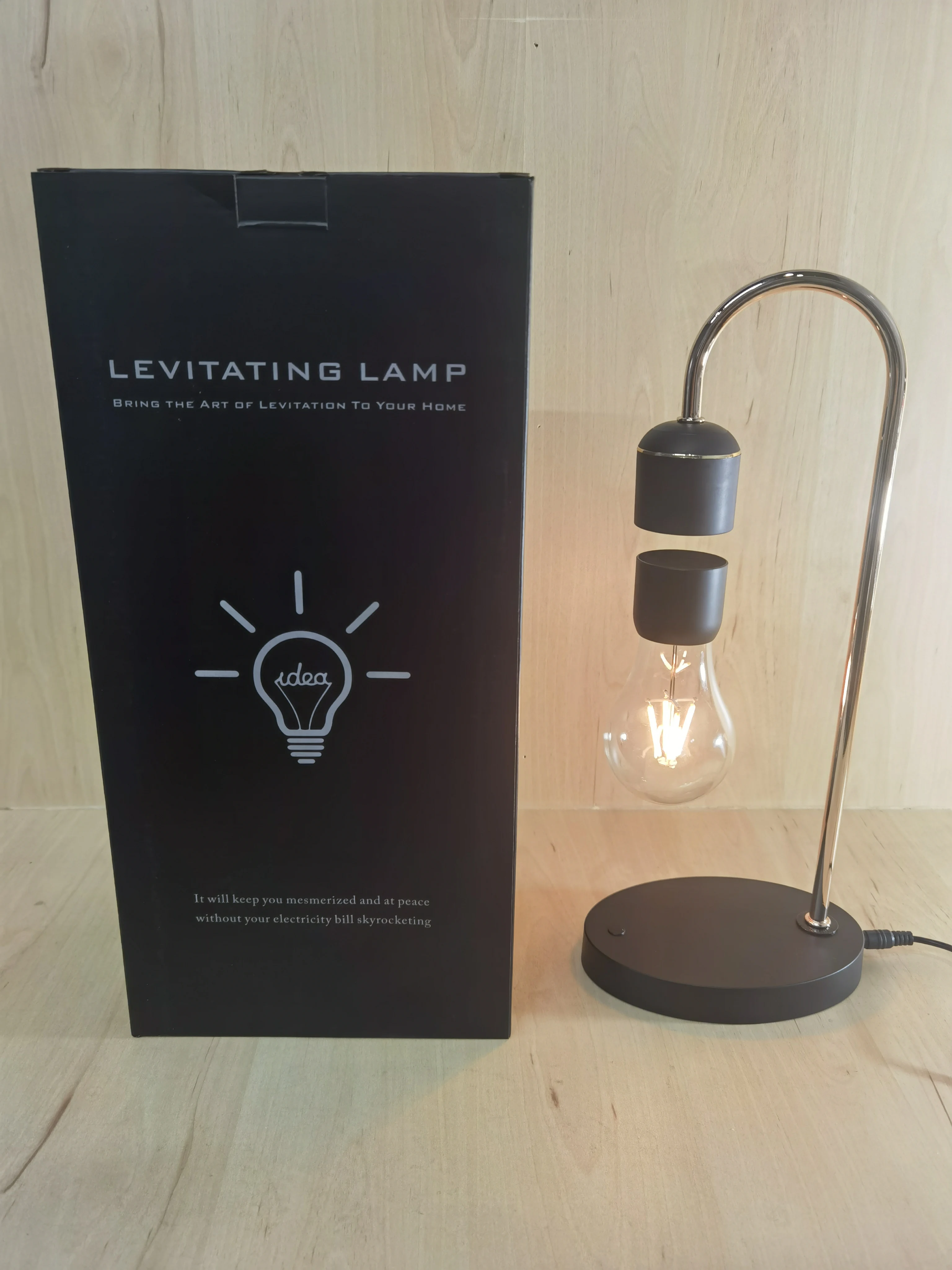 Custom Magnetic Levitating Floating LED Light Bulb Lamp