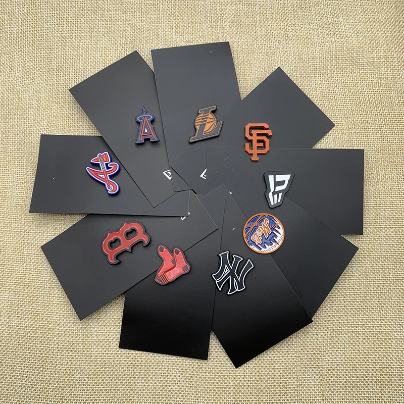 Promotional Metal Pin With Backing Card Packaged Custom Design Metal ...