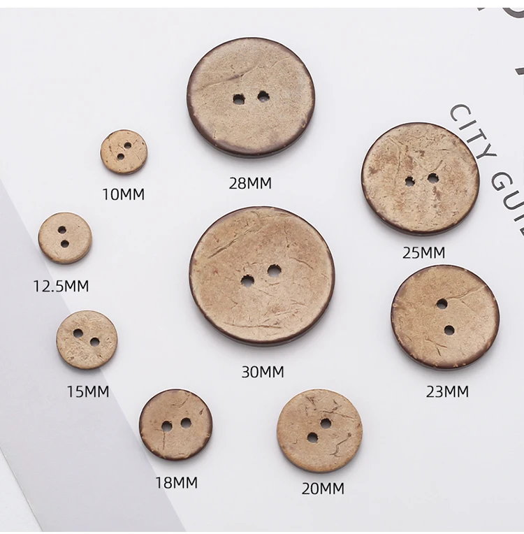 Natural Coconut Button Flat 2-hole 4-hole Coconut Shell Button Handmade DIY Button| Alibaba.com