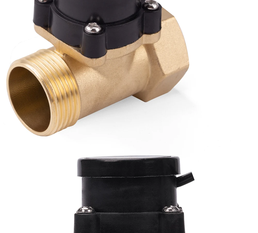Ht800 One Inch Water Pump Flow Meters Brass Water Flow Sensor For Water ...
