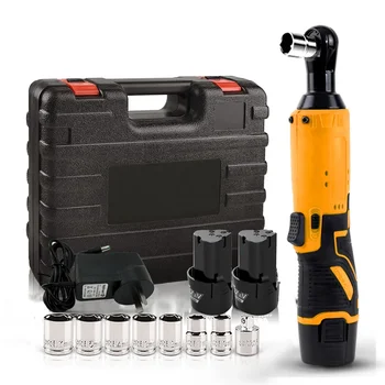 12v Battery Cordless Electric Power Wrenches Labor Saving Adjustable 45nm Torque Multiplier ...