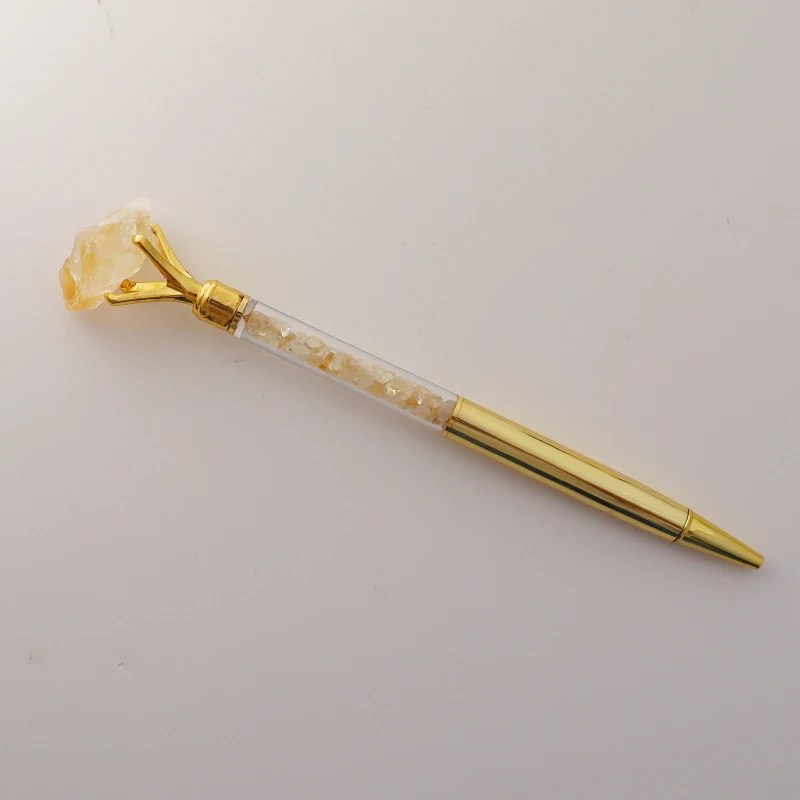 Wholesale Crystal Pens Crystal Stones Healing Gift Custom Logo Pen ...