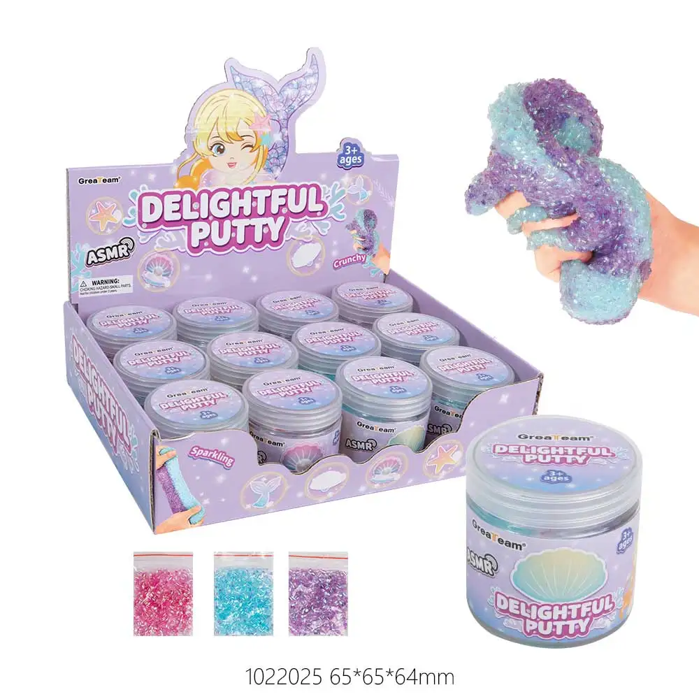 Delightful putty Tensile crystal clay bead for Girls Boys Stress Relief ...