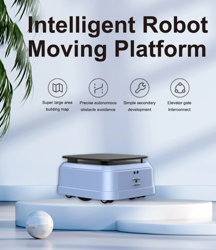 4 Wheel Square Robot Car - Ideal for Secondary Development
