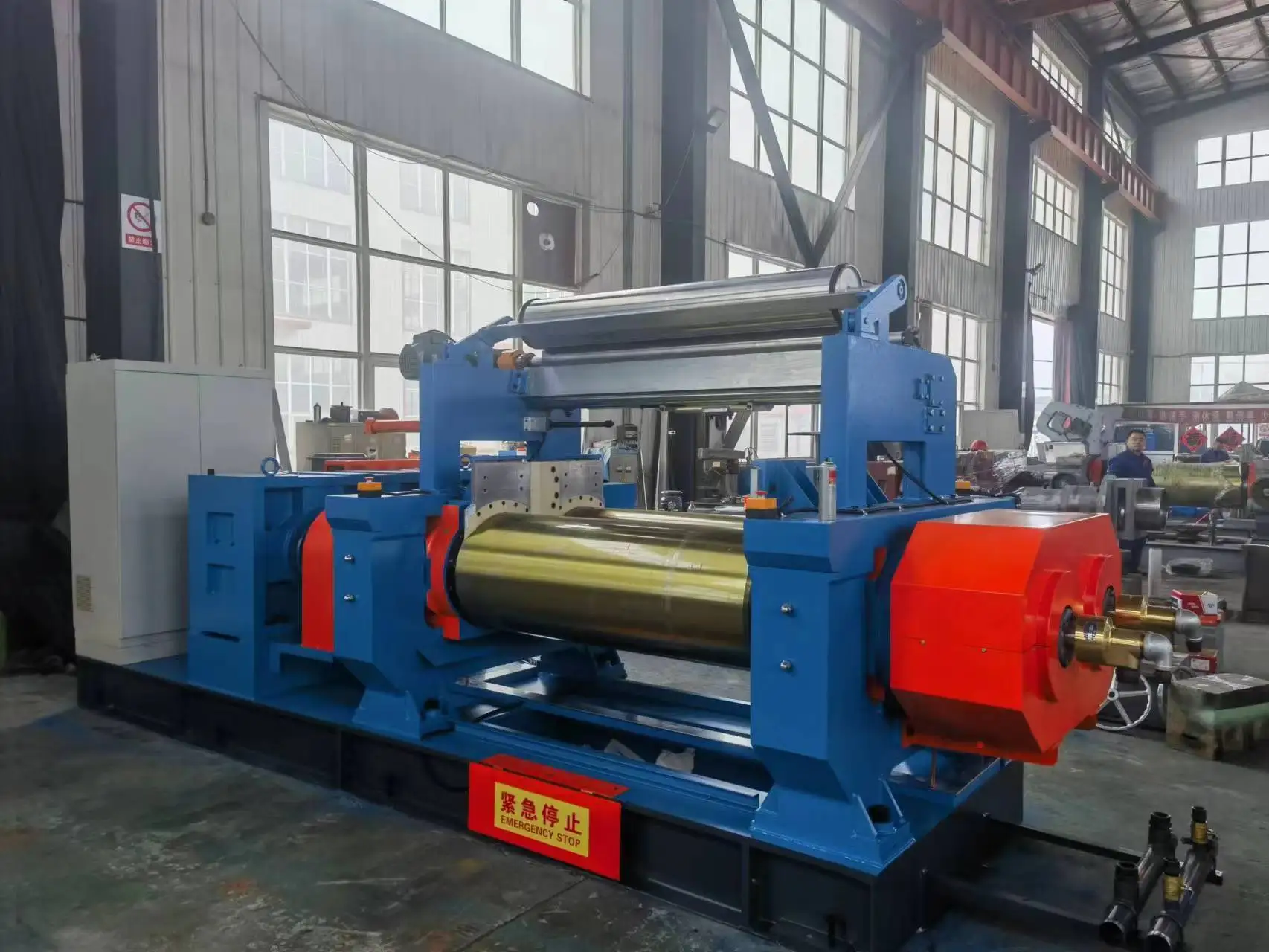 Two Roll Rubber Mixing Mill,Rubber Processing Machinery,Rubber Mixing ...