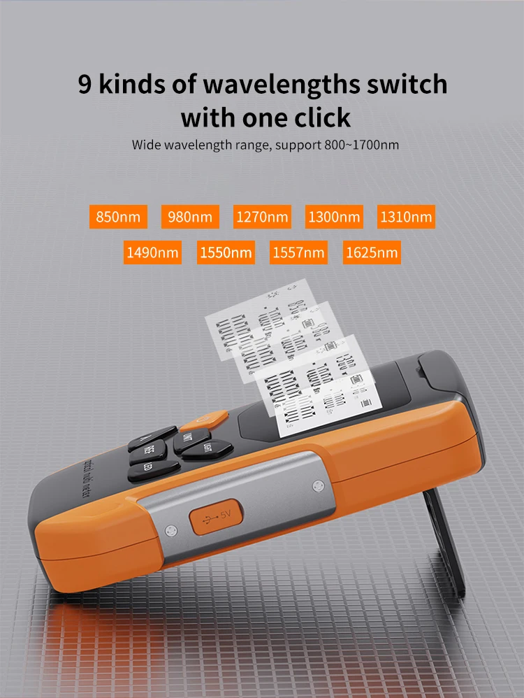 GUANGYAN G9 FTTH Fiber Optic Multimeter - 15km OPM with VFL