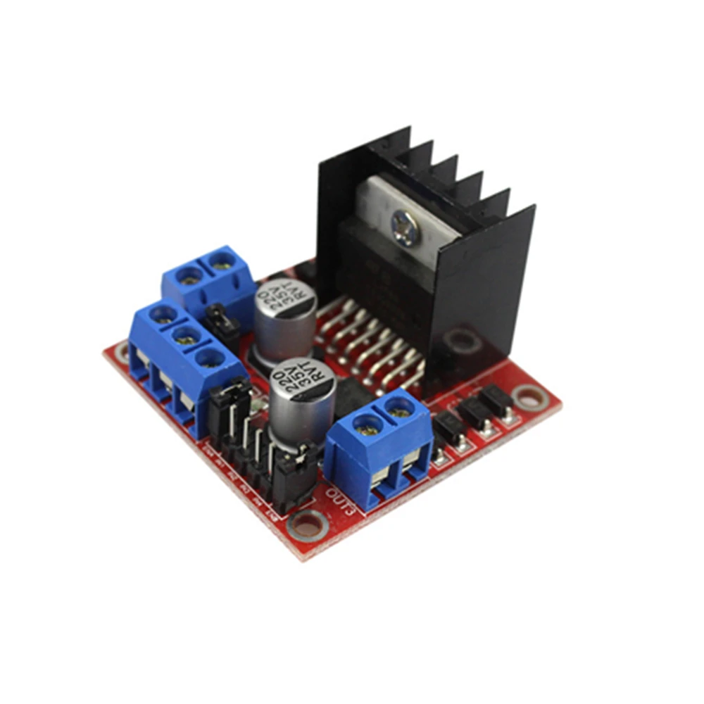 L298N DC Motor Drive Board - Dual H Bridge 2A Motor Driver