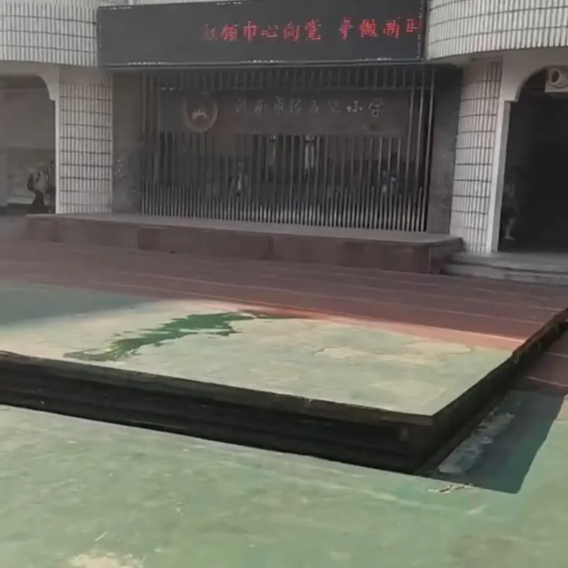 Car Rotating Platform 360 Degree Display Rotating Hydraulic Stage ...