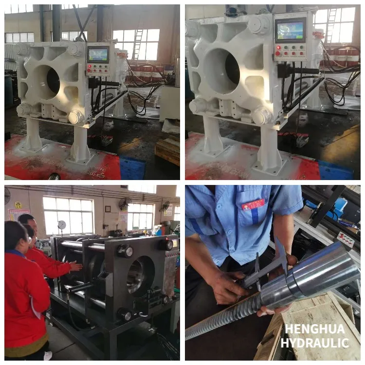 Large Diameter Composite Pipe Crimping Machine for Hose Pressing