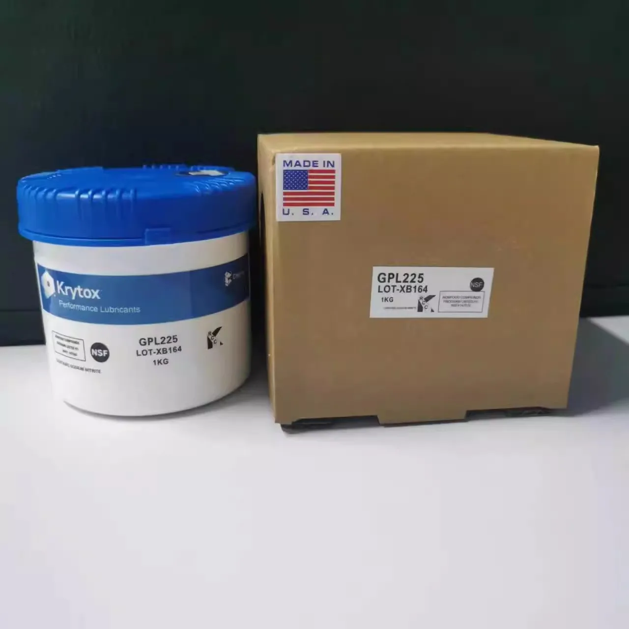 Dupont/chemus Perfluorinated Polyether Grease Krytox Gpl224 Gpl225 ...